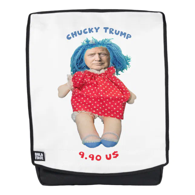 Chucky Donald Trump Doll Backpack | Zazzle