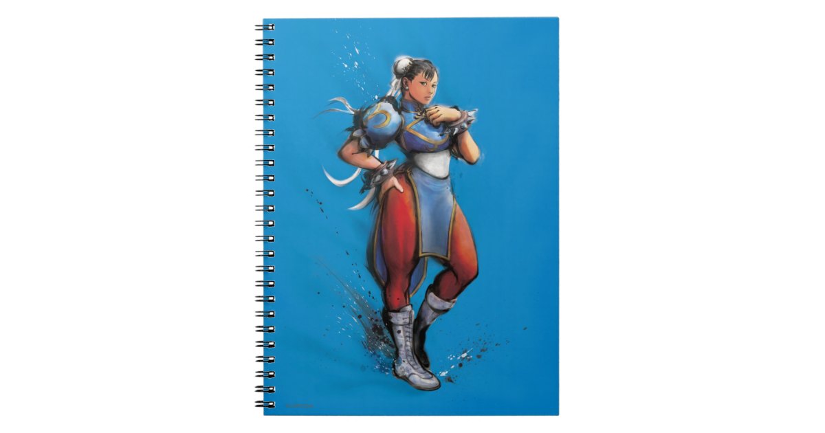 Chun-Li Hand on Hip Notebook | Zazzle