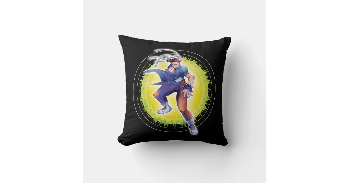 Chun-Li Throw Pillow | Zazzle