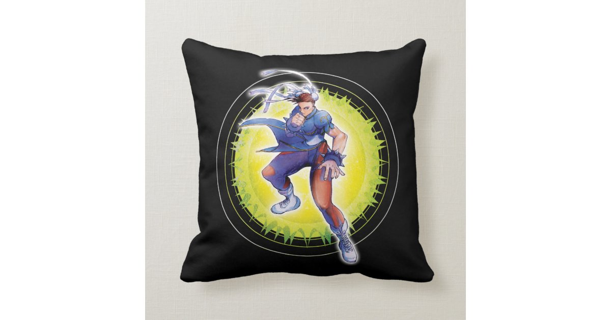 Chun-Li Throw Pillow | Zazzle.com