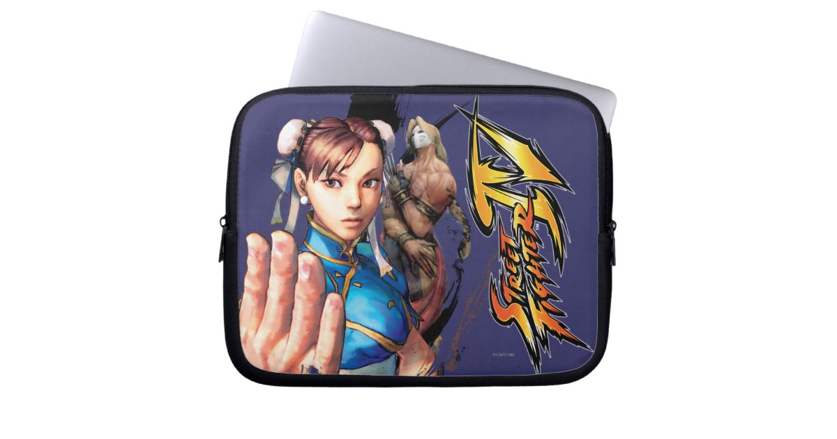 Chun-Li Vs. Vega Laptop Sleeve | Zazzle