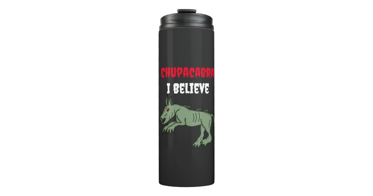 Chupacabra Puerto Rico Cryptid Thermal Tumbler | Zazzle