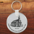 Church Anniversary Souvenir Party Favors Keychain | Zazzle