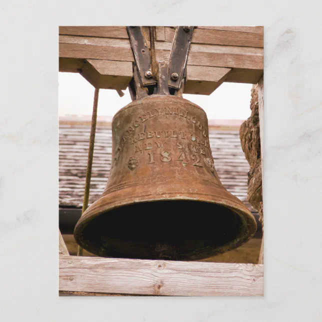 CHURCH BELL POSTCARD | Zazzle