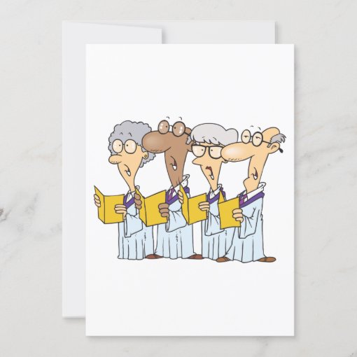 Church Choir Invitation | Zazzle