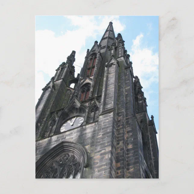 Church Clock Tower - Dublin, Ireland - Postcard | Zazzle