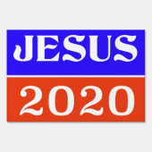Church Jesus 2020 Small Election Sign | Zazzle