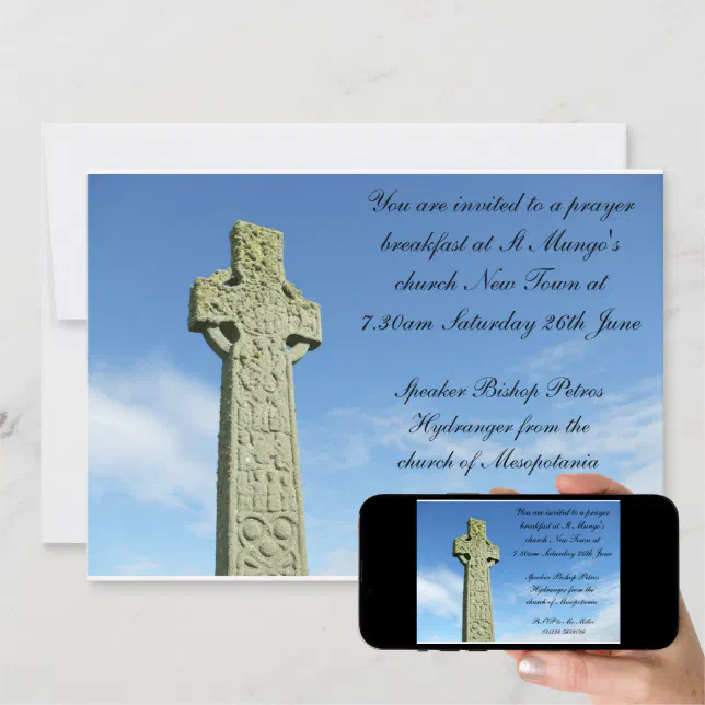 Church prayer breakfast Invitation | Zazzle