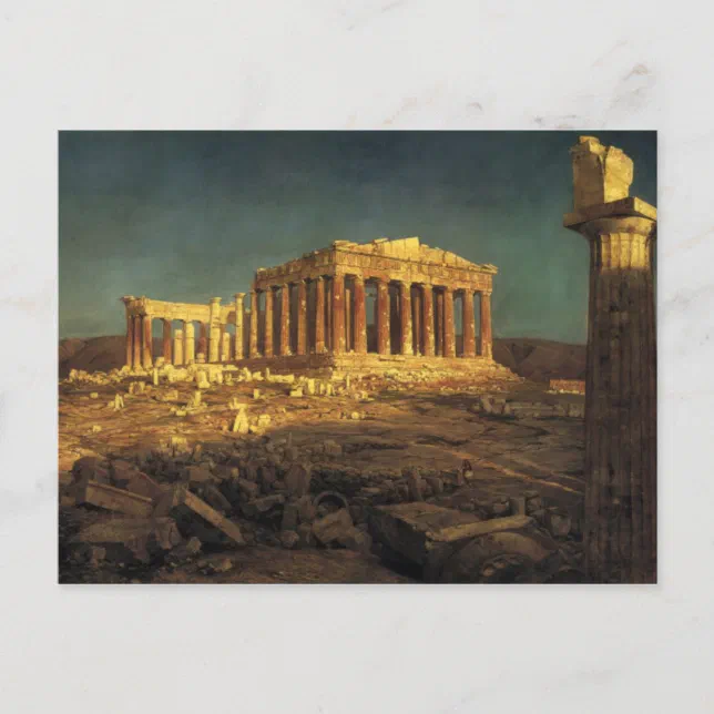 Church’s “Parthenon” postcard | Zazzle