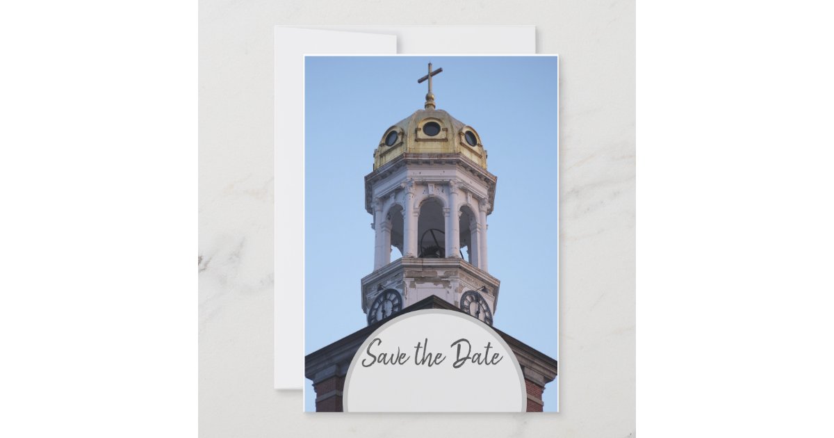 Church Save the Date Invitation | Zazzle