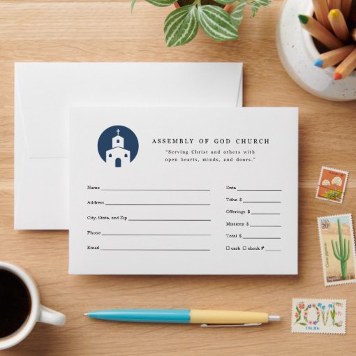 Church Tithing Envelope | Zazzle