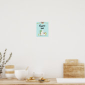 Churro Bar Snack Fiesta Llama Baby Shower Sign | Zazzle
