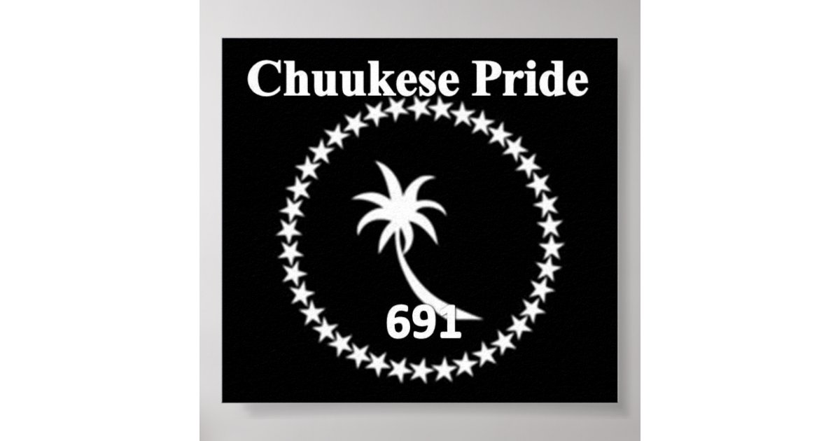 Chuukese Pride Poster | Zazzle