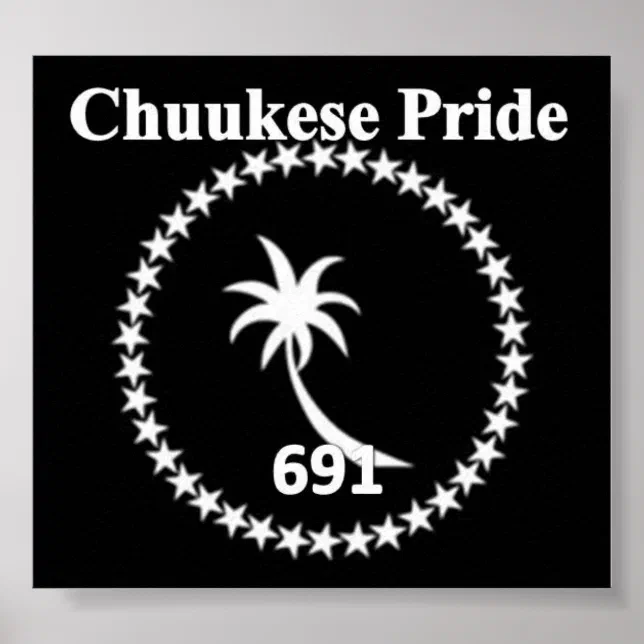Chuukese Pride Poster | Zazzle