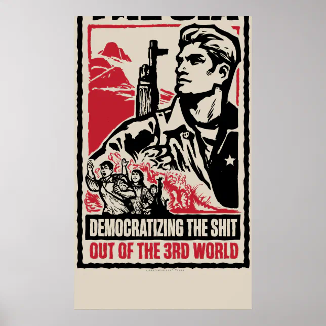 CIA 3rd World Poster | Zazzle