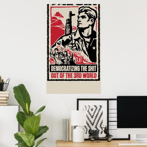 CIA 3rd World Poster | Zazzle