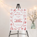 Ciao Bambino Italian Baby Shower Welcome Sign | Zazzle