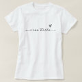 Ciao Bella | Italian Modern Script with Heart T-Shirt | Zazzle