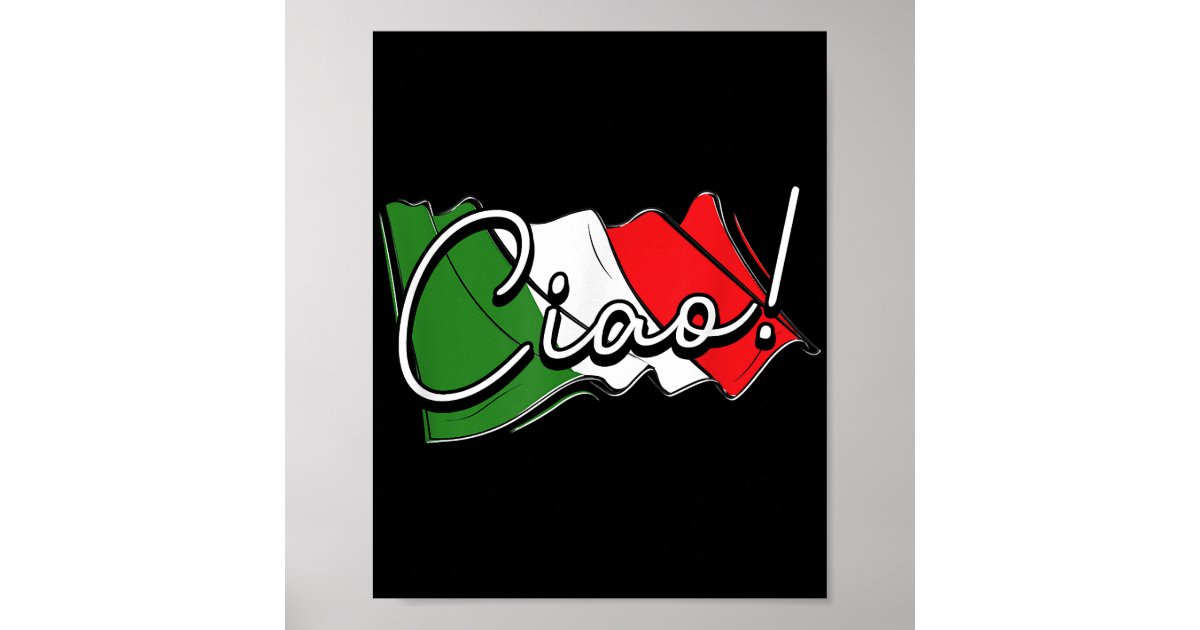 Ciao! - Italian and European Venice Scooter and La Poster | Zazzle