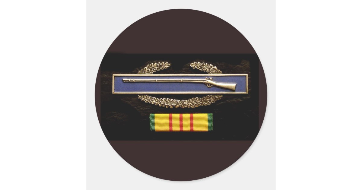 CIB and ribbon sticker | Zazzle