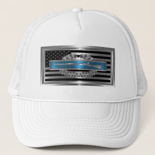 CIB Combat -Combat Infantryman Badge Trucker Hat | Zazzle.com