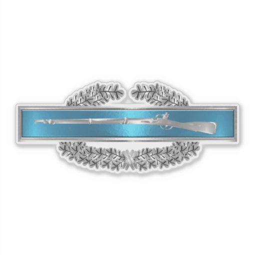 CIB - Combat Infantryman Badge Sticker | Zazzle