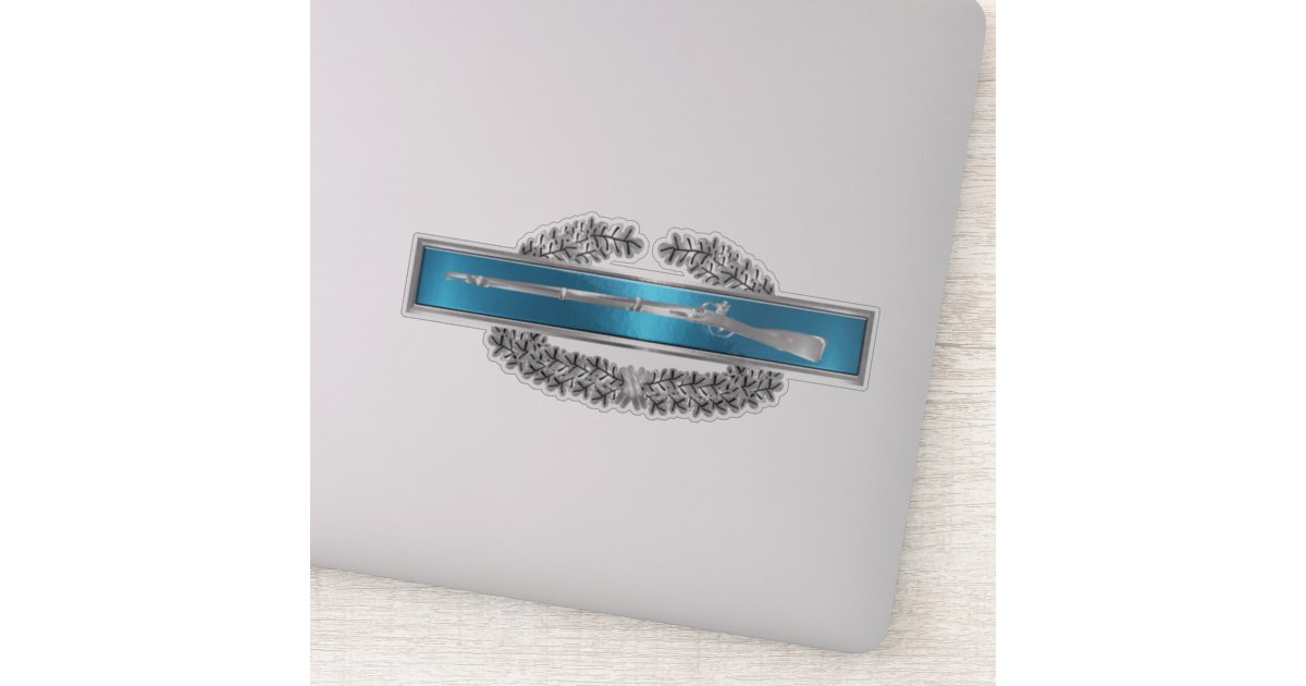 CIB - Combat Infantryman Badge Sticker | Zazzle
