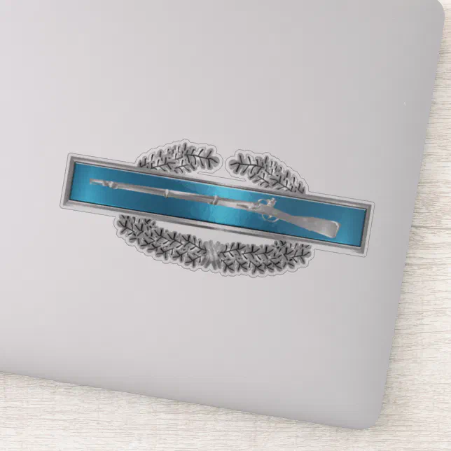CIB - Combat Infantryman Badge Sticker | Zazzle