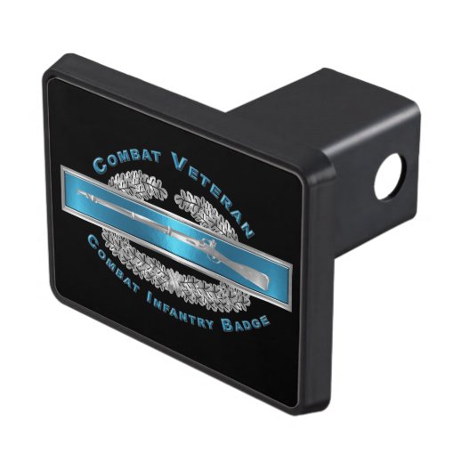 CIB Combat Veteran-Combat Infantryman Badge Hitch Cover | Zazzle