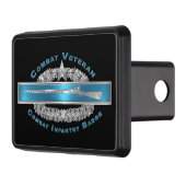 CIB Star Combat Veteran-Combat Infantryman Badge Hitch Cover | Zazzle