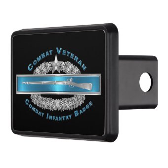 CIB Star Combat Veteran-Combat Infantryman Badge Hitch Cover | Zazzle