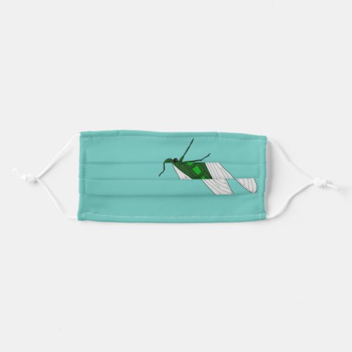 Cicada insect adult cloth face mask | Zazzle