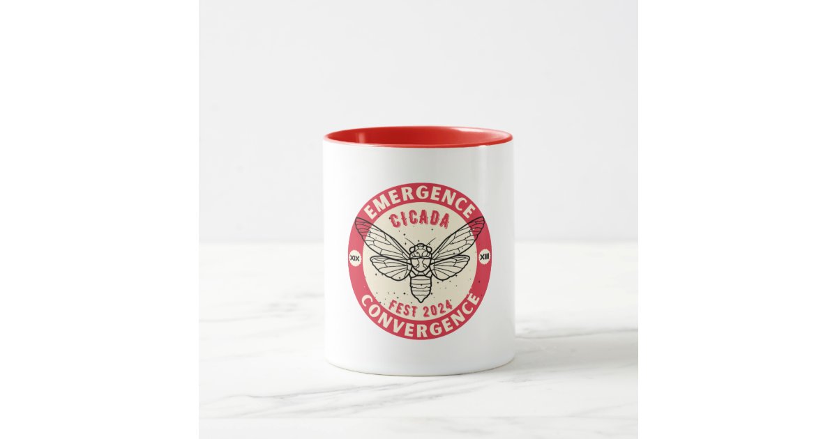 cicadas 2024 Are Coming,Double Brood Cicada Mug | Zazzle