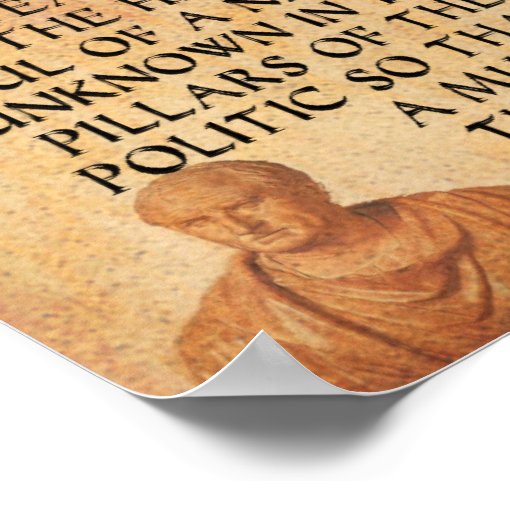 CICERO QUOTE - NATION CANNOT SURVIVE TREASON POSTER | Zazzle