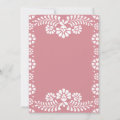Cielito lindo dusty pink Mexican baby shower Invitation | Zazzle