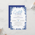 Cielito Lindo Mexican Talavera Tile Baby Shower Invitation | Zazzle