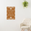 Cielito lindo terracotta Mexican birthday welcome Foam Board | Zazzle