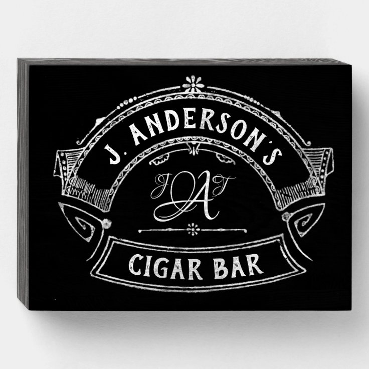 Cigar Bar Sign | Zazzle