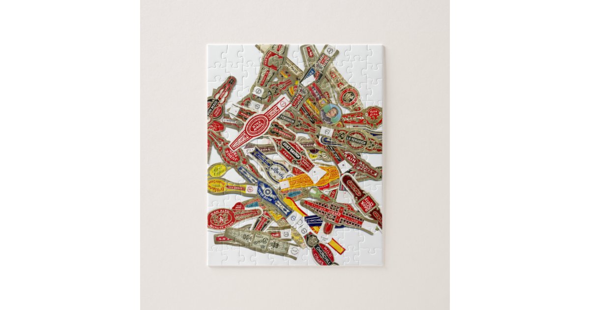 Cigar Ring Wrappers Jigsaw Puzzle | Zazzle