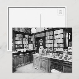 Cigar Shop, 1895 Postcard | Zazzle
