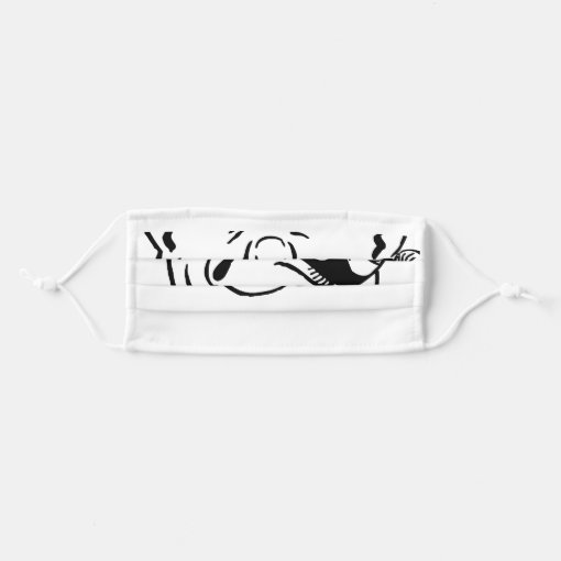 CIGAR SMOKING FACE MASK | Zazzle
