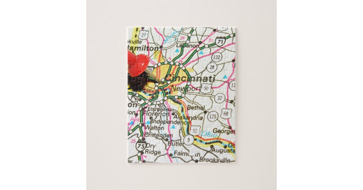 Cincinnati Jigsaw Puzzle | Zazzle