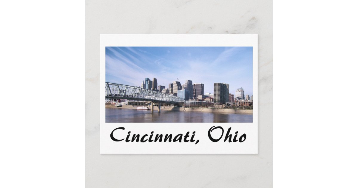 Cincinnati Ohio Postcard | Zazzle