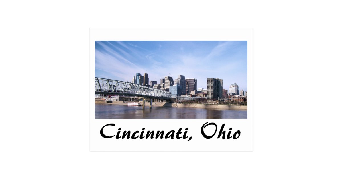 Cincinnati Ohio Postcard | Zazzle.com