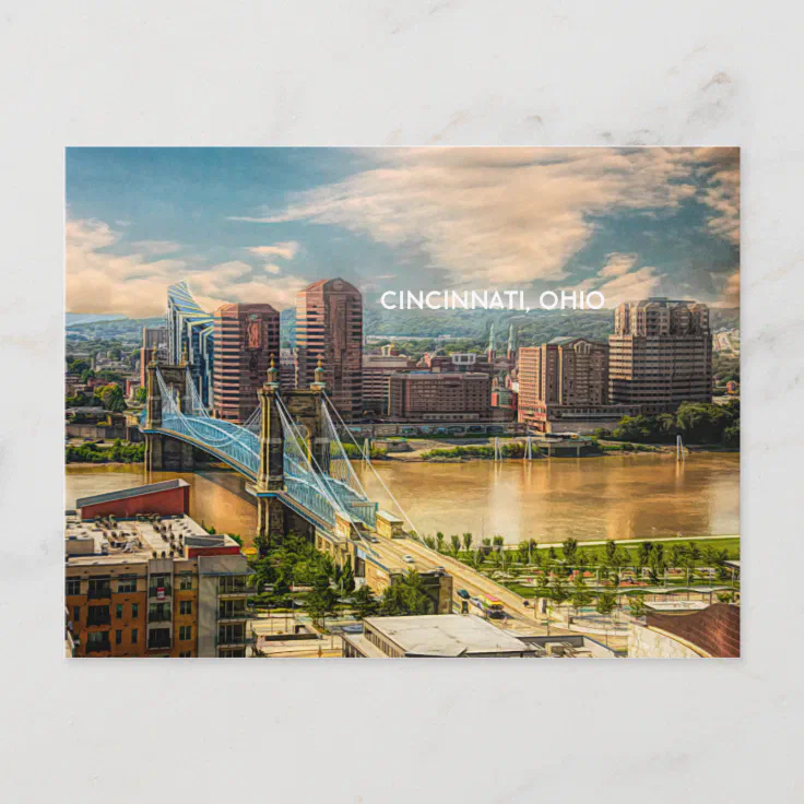 Cincinnati, Ohio Postcard | Zazzle