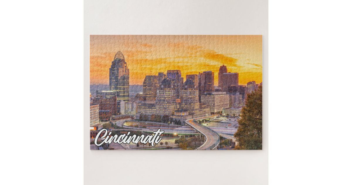Cincinnati, Ohio, United States Jigsaw Puzzle | Zazzle