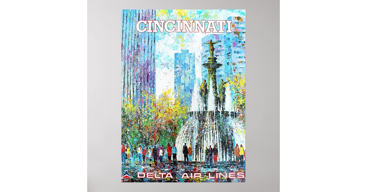 CINCINNATI POSTER | Zazzle
