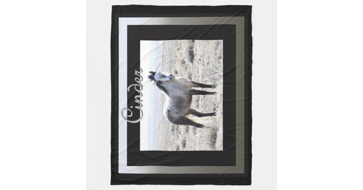 Cinder Fleece Blanket | Zazzle