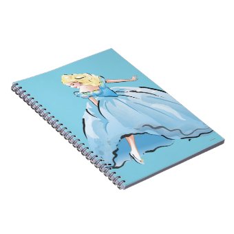 Cinderella And Her Glass Shoe Notebook | Zazzle