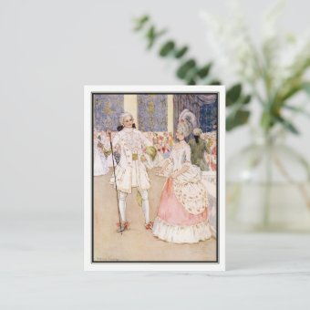 Cinderella and the Prince by Millicent Sowerby Postcard | Zazzle